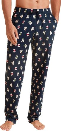 CALIDA RMX Sleep Hose Herren, aus 100% Baumwolle, mit Seitentaschen
