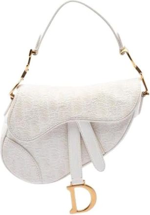 Dior Pre-owned Saddle - Femme - Pre-owned - Blanc - Taille: ONE Size