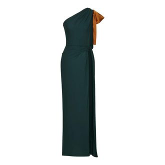Saint Laurent Damen, Kleider, Gr&uuml;n, LGr&ouml;&szlig;e