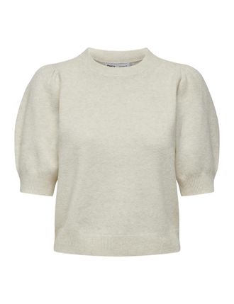 Only Damen Pullover Onlrica Life 2/4 Pullover Ex KNT, Birch/Detail:w. Melange, XL