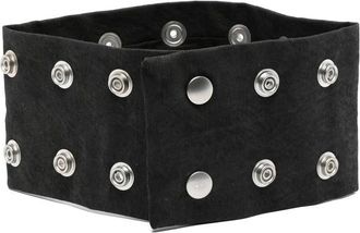 Rick Owens Homme, Accessoires, Noir, Taille: ONE Size Press Stud Necklace