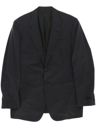Prada blazer en laine (années 2000) - Gris