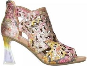 Laura Vita Sandales Cuir Talon d&eacute;croch&eacute; Haut - Taille 38