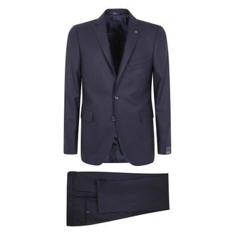 Tagliatore Single Breasted Suits - Homme - Costumes - Bleu - Taille: XL