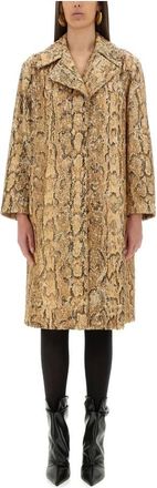 Dries Van Noten Femme, Manteaux, Brun, Taille: 40 FR Belted Manteaux