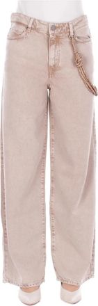 Pinko Pinko, Femme, Pantalons, Beige, Taille: W28 Wide Pantalons