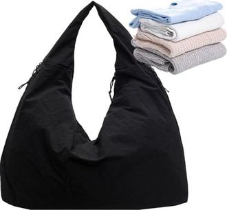 Generico Sac fourre-tout pour femme, Sac fourre-tout pour femme - Sacs à bandoulière avec poignée supérieure Sac à bandoulière pour femme de couleur unie | Sac