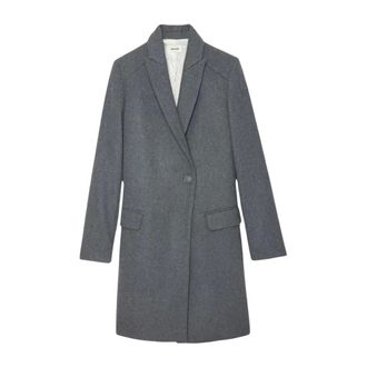 Zadig&Voltaire Manteau Marco Chine - Femme - Manteaux - Gris - Taille: 40 FR