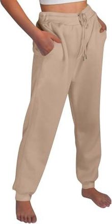 Generic Pantalon de surv&ecirc;tement dentra&icirc;nement pour femme avec cordon de serrage &agrave; taille &eacute;lastique, pantalon de yoga doux &agrave; revers pantalon de surv&ecirc;tement cou