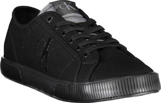 Calvin Klein Cotton with Recycled Materials Sneaker - Black