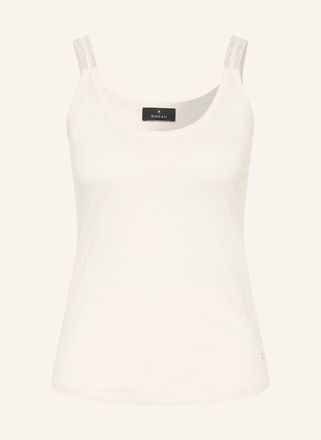 Monari Monari Top Mit Schmucksteinen beige