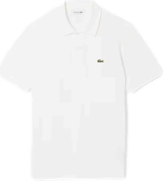Lacoste Homme, Tops, Blanc, Taille: XL Polo L.12.12 Piqué Léger