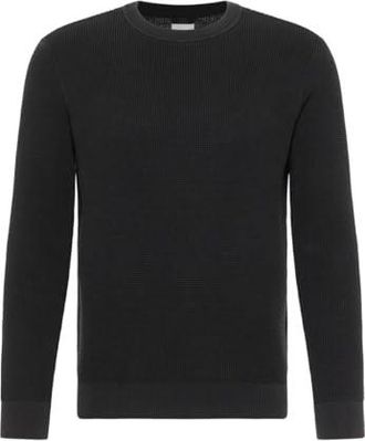 Mustang Jeans Style Elliot Pull-Over, Noir de Jais 4188, XL Homme