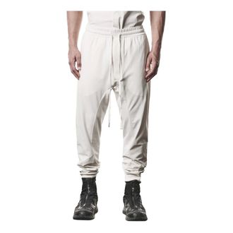 Thom Krom Homme, Pantalons, Beige, Taille: S Pantalone Jogger in Cotone