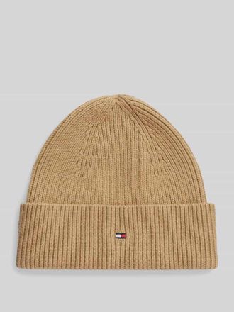 Tommy Hilfiger M&uuml;tze aus Baumwoll-Mix mit Woll-Anteil