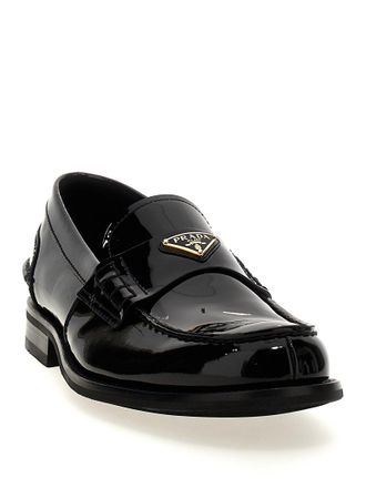 Prada Patent Leather Loafer - Black