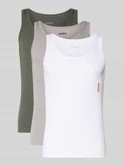 HUGO BOSS Regular Fit Tank Top 3er-Pack aus reiner Baumwolle