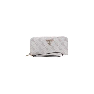 Guess Femme, Accessoires, Beige, Taille: ONE Size Portefeuille Zipp&eacute; avec Compartiments Int&eacute;rieurs