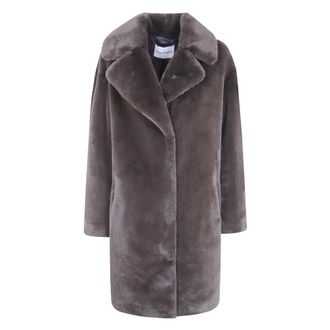 Stand Studio Stand Studio - Manteau Cocoon Camille - Femme - Vestes - Brun - Taille: 36 FR