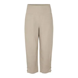 Masai Femme, Pantalons, Beige, Taille: 42 FR Cropped Pantalons