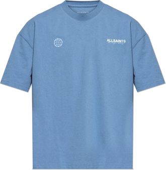 AllSaints Homme, Tops, Bleu, Taille: L Emblem T-Shirt