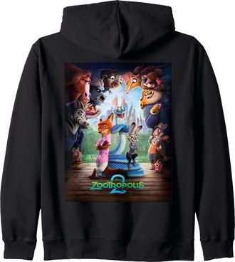 Disney Zootropolis 2 Nick Judy & Gary Surrounded Poster Art Kapuzenjacke