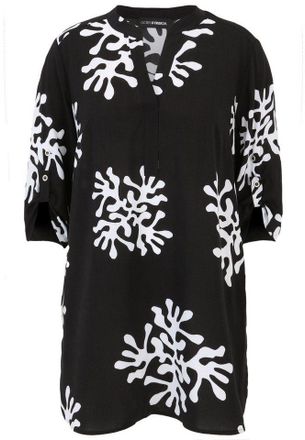 Doris Streich Blusentop (1-tlg) mit Korallen-Print