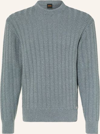 HUGO BOSS Pullover Arakingo grau