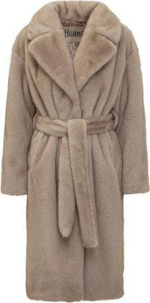 Herno Femme, Manteaux, Beige, Taille: 42 FR Manteau Chantilly