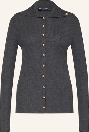 Dolce & Gabbana Strickjacke grau