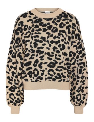 Noisy May NMCHARLOTT L/S O-Neck Knit FWD NOOS