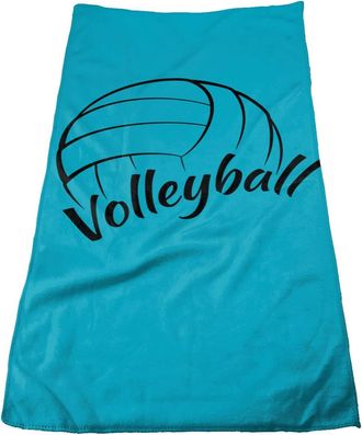 IUBBKI Volleyball-Cartoon-Mode-Camping-Handt&uuml;cher, schnell trocknend, super saugf&auml;higes, weiches Handtuch, 27,5 x 12 Zoll (30 cm x 70 cm)