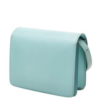 Celine Pre-owned Classic Box Leder Schultertasche - - Pre-owned - Damen - Blau - ONE SIZE