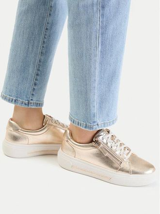 Clarks Sneakers Hollyrose Zip 26185916 Goldfarben