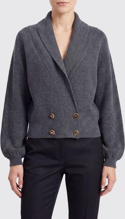 Dolce & Gabbana Zweireihiger Wollcardigan von mit Schalkragen