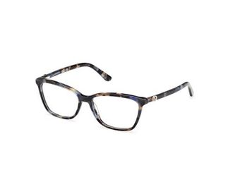 Guess Guess Gu50310 Marcos Para gafas recetadas, 092 Blue/Habana, 50/15/140 Mujer