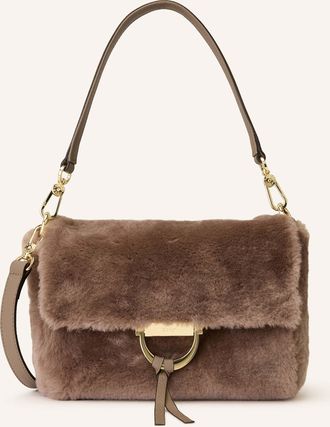 Abro Abro Schultertasche Temi braun