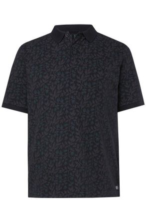 JP1880 Poloshirt Poloshirt Halbarm Piqu&eacute; Brustprint Vintage Look