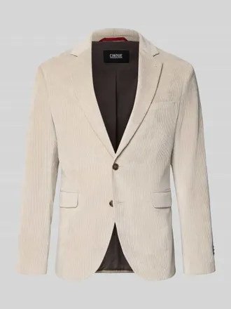 Cinque Slim Fit 2-Knopf-Sakko aus Cord Modell DATA