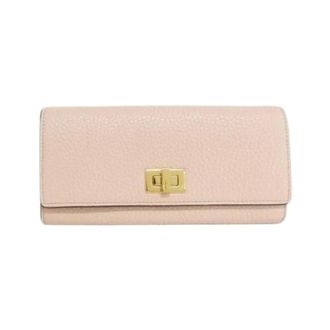 Fendi Pre-owned Selleria Peekaboo Calf Long Bifold Wallet Limited - Homme - Pre-owned - Rose - Taille: ONE Size