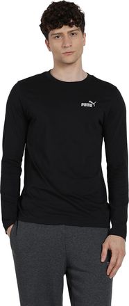 Puma Herren Essentials No. 1 Logo Langarmshirt XXL, Black