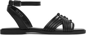 Clara Barson Sandalen WS24006-01 Schwarz