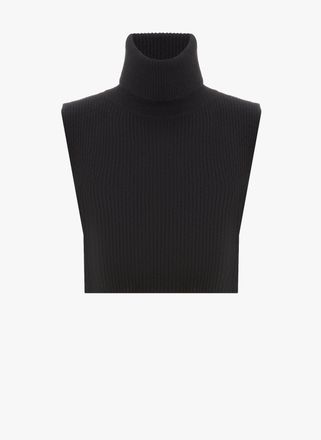 Saison 1865 Echarpe col roul&eacute; en cachemire