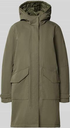 Camel Active Parka mit Kapuze und Pattentaschen