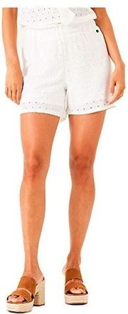 Garcia Bermuda/Short, Blanc cass&eacute;, L Femme