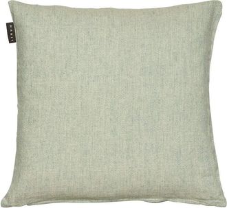 Linum Hedvig Kissenhülle, Leinen/Baumwolle, Hell grau türkis, 50 x 50 x 1 cm