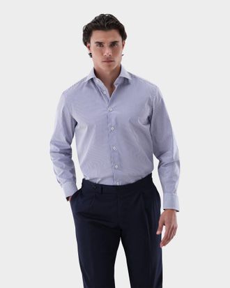 van Laack Twill-Hemd bügelfrei Slim Fit