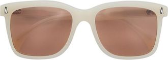 Moncler Valaire Rectangular Sunglasses