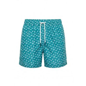 Fedeli Madeira Airstop Badeshorts - - Swimwear - Herren - Gr&uuml;n - S