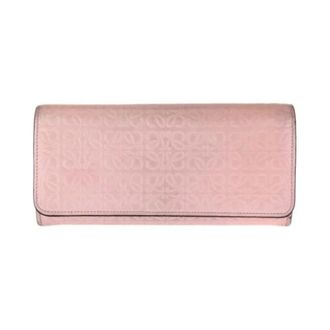 Loewe Pre-owned Long wallet (bi-fold) - Femme - Pre-owned - Rose - Taille: ONE Size